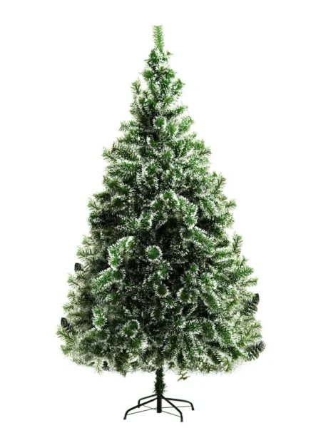 nordmann fir pre lit with Ornaments artificial Christmas tree ...